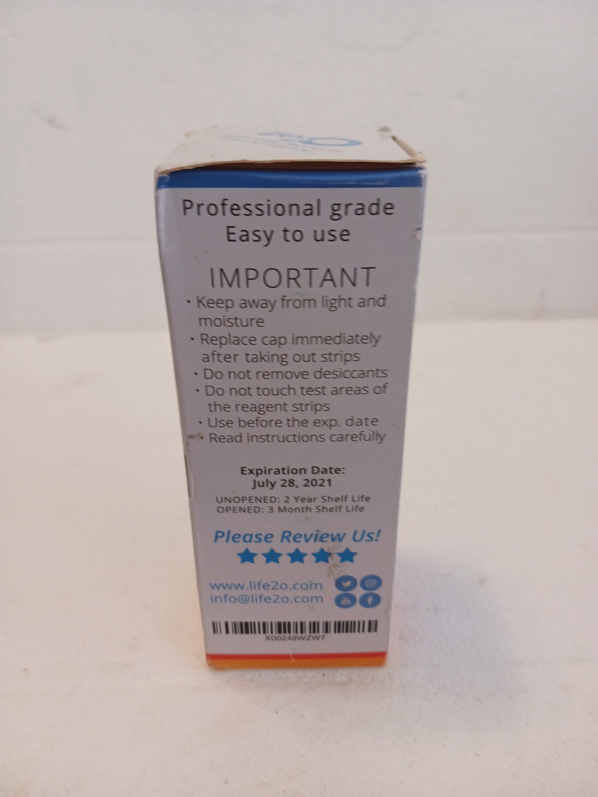 Life 2O Ultimate Pool And Spa Water Test Strips 50 Count 14 Parameters ...