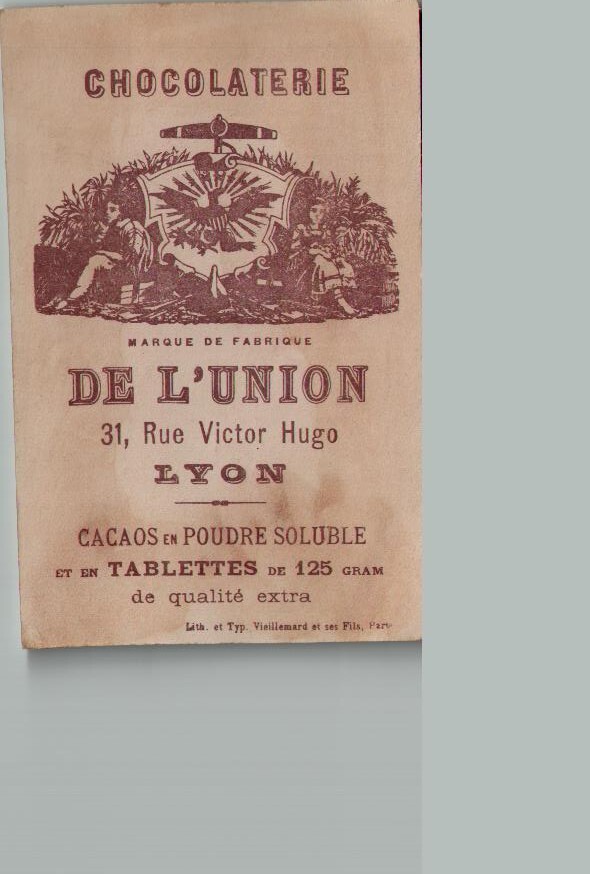 Chromo Chocolat de l'UNION - Chasseurs à cheval 1814 et 1869 | eBay