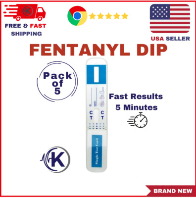(5 Pack) 1 Panel Dip Instant Drug Test FEN/FENTANYL | eBay