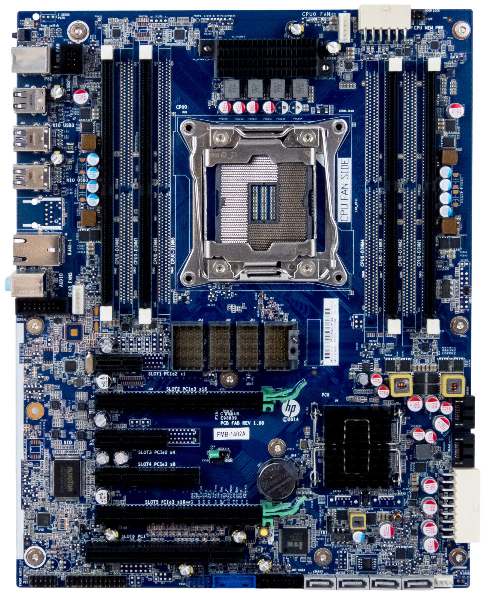 HP Z640 LGA 2011, Intel (761512001) Motherboard Board System for sale ...