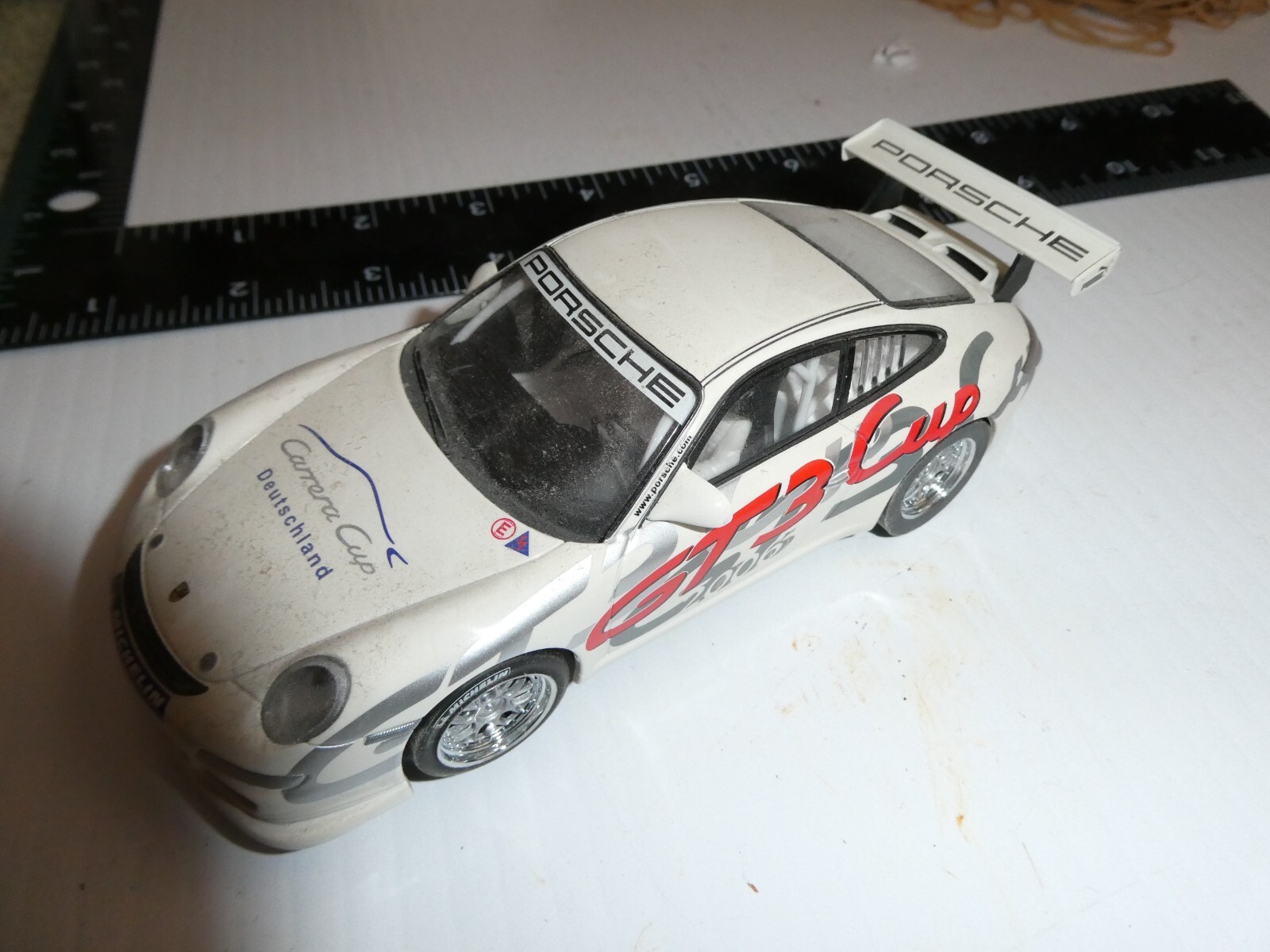 AutoArt 1:32 Scale Porsche 997 2006 GT3 Cup Race Car Slot Car | eBay