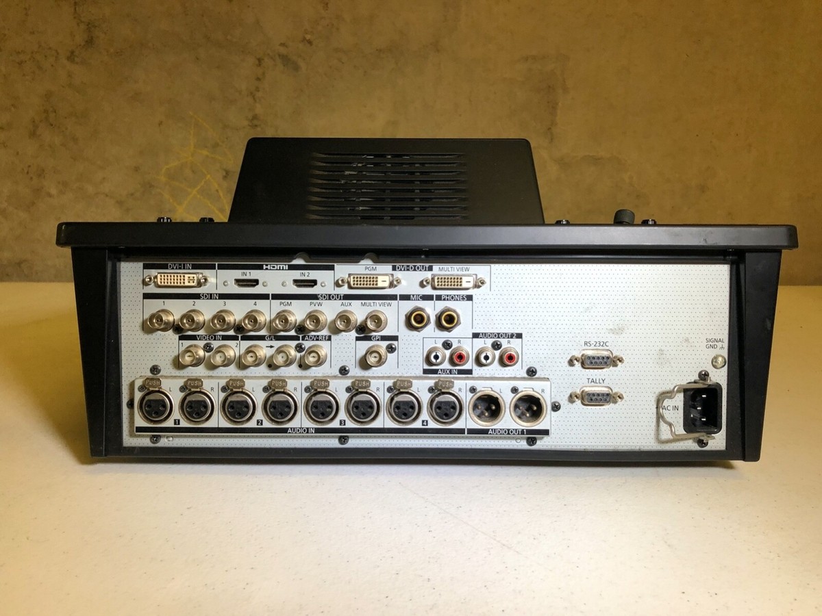 Panasonic AG-HMX100 HD/SD/3D Video Switcher Mixer HMX100P w Panasonic AG-HMX100 HD/SD/3D Video Switcher Mixer HMX100P w