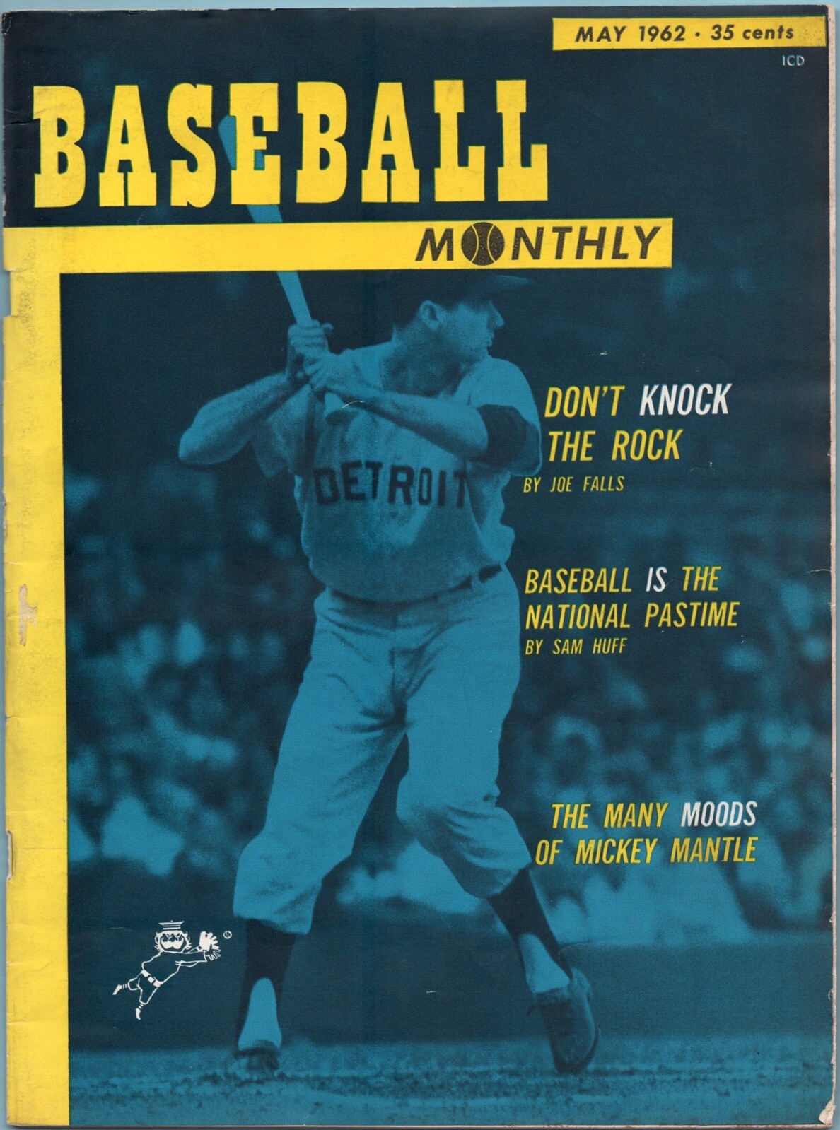 May 1962 Baseball Monthly Magazine - Rocky Colavito cover | eBay