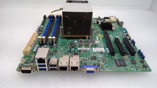 Supermicro X10SLM+-F LGA 1150 Motherboard With heat sink | eBay