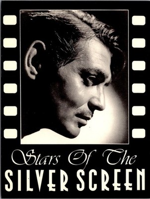 Clark Gable Stars of the Silver Screen Vintage Film Star Portrait ...
