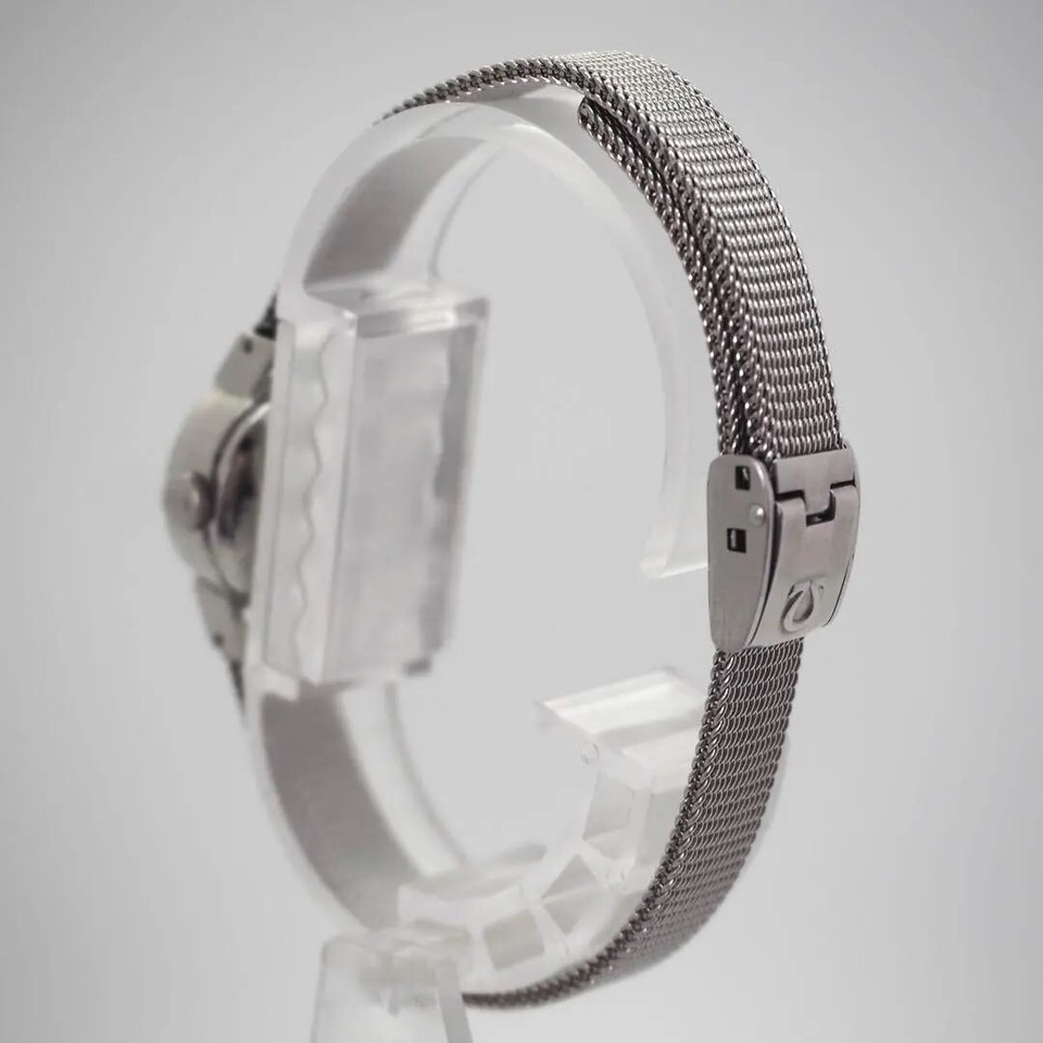 Omega De Ville Ladies Watch Automatic Silver Cut Glass Used From Japan ...