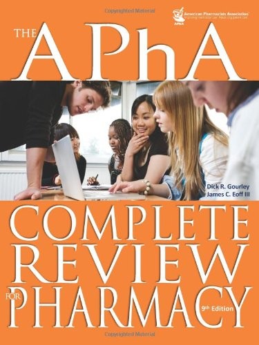 THE APHA COMPLETE REVIEW FOR PHARMACY (GOURLEY, APHA By Dick R. Gourley & James 9781582121628| eBay