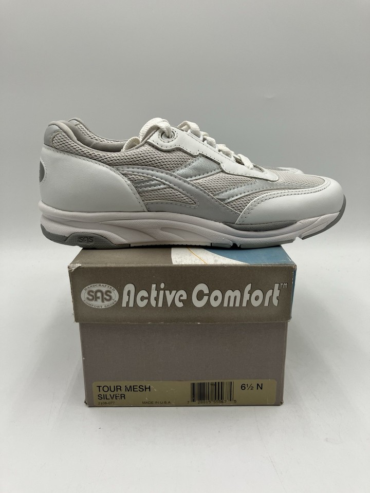 SAS Tour Mesh Women's NEW Shoes Silver US Size 6.5 NARROW (2108-077) | eBay