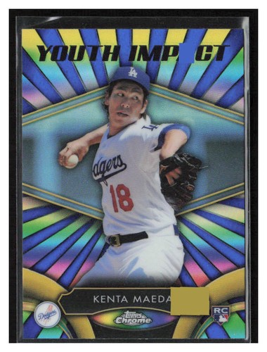 2016 Topps Chrome - Youth Impact #YI-20 Kenta Maeda Refractor | eBay