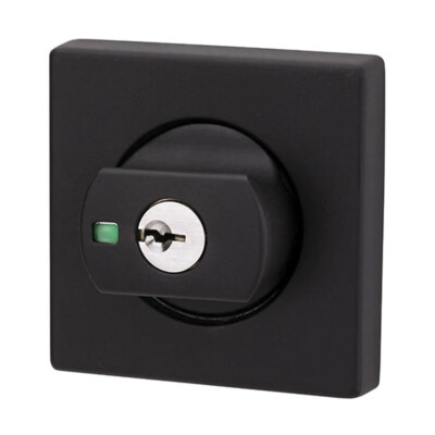 Lockwood Paradigm Square Deadbolt Rose Matt Black 005/B2MBKDP | eBay ...
