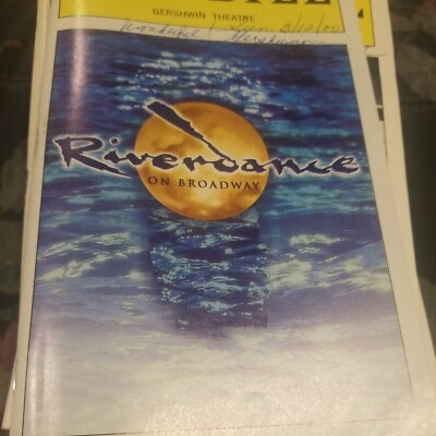 Riverdance playbill play bill theatre show guide broadway program book ...