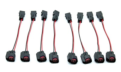 EV1 Zu EV6 EV14 Uscar Verkabelt INJECTOR LOOM Adapter Zöpfen X8 für ...