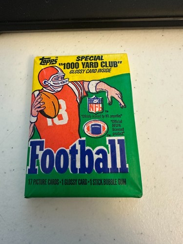 1986 Topps Football Wax Pack - Poss. Jerry Rice RC plus other HOFers ...