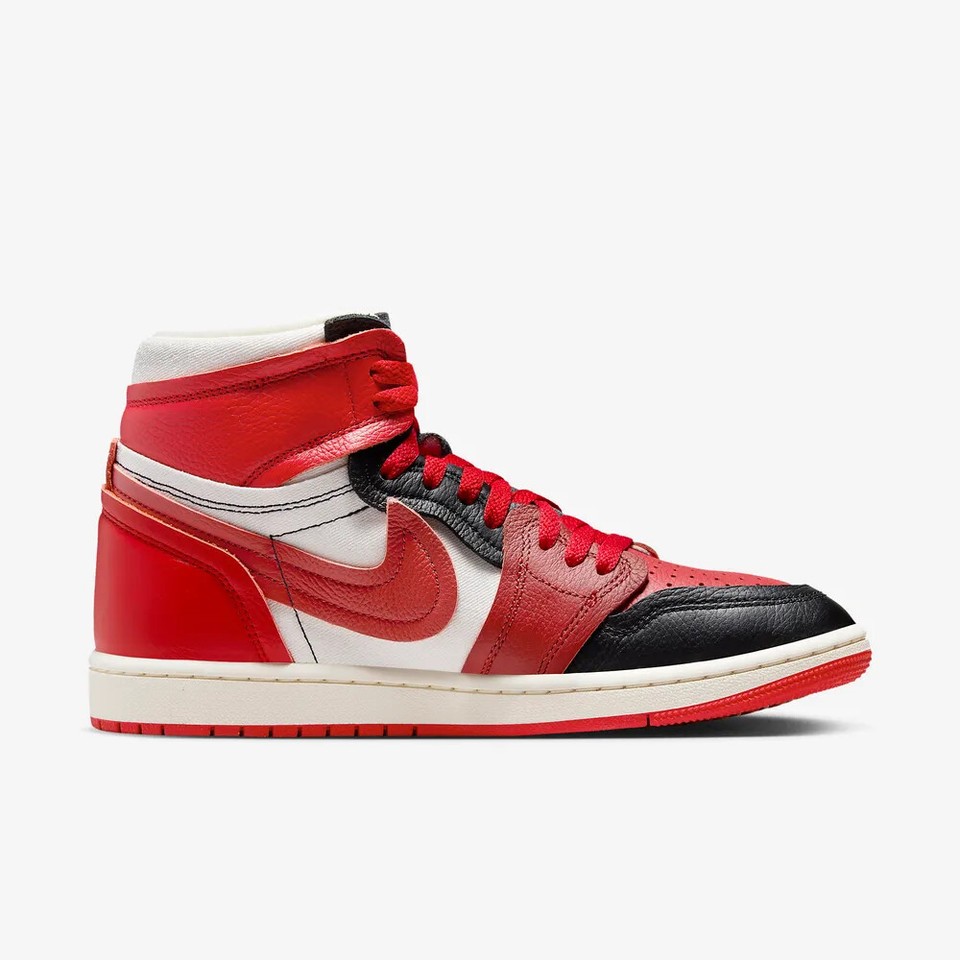 New Nike Air Jordan 1 Hi MM Shoes - Sports Red/ Black (FB9891-600) | eBay