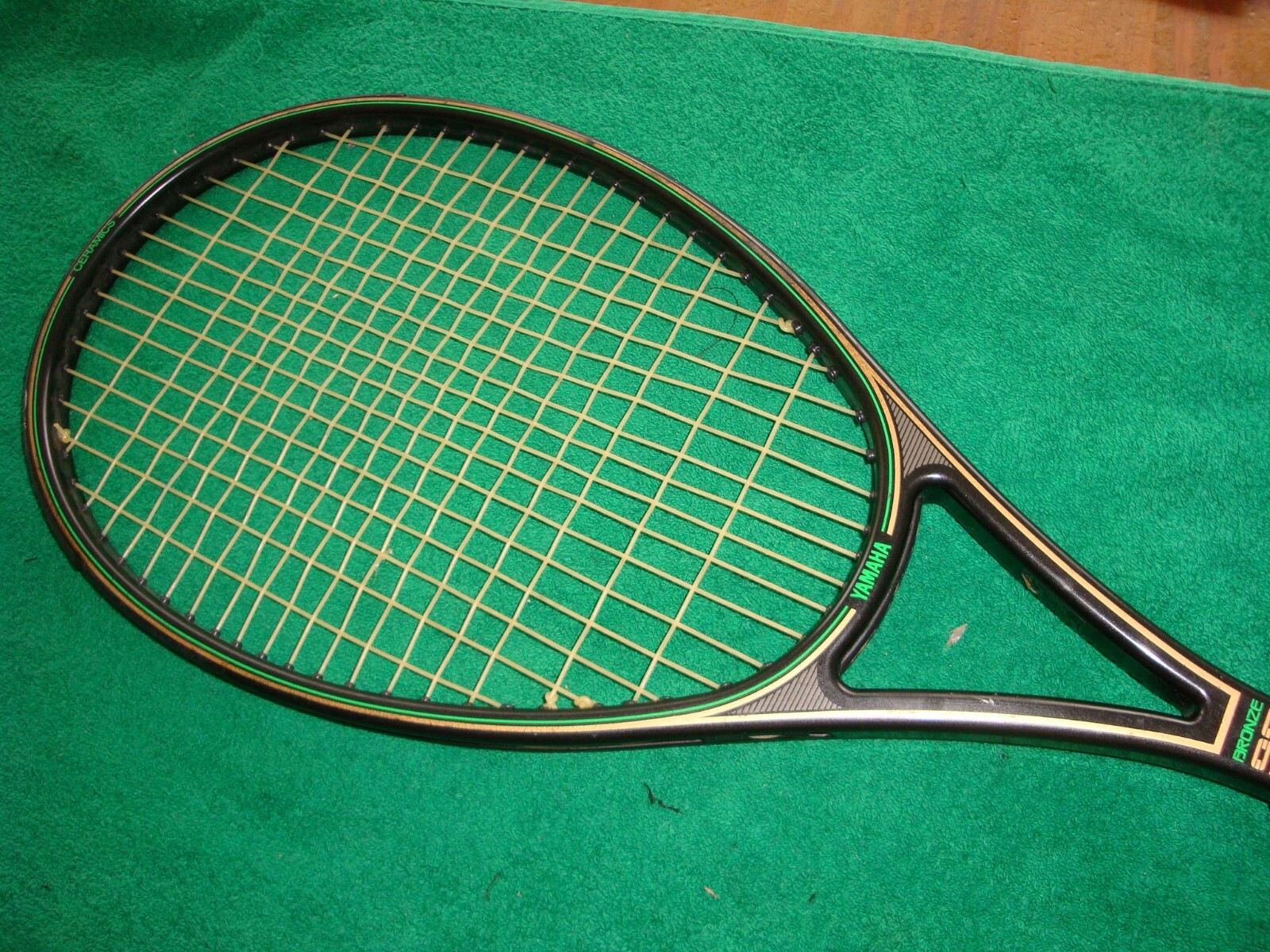 Yamaha Ceramics Series Bronze 90 Tennis Racquet 4 1/2" Grip "NICE" | eBay