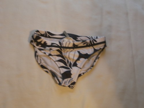 WOMENS SPEEDO AXCELERATE BIKINI BOTTOMS GRAY / WHITE… - Gem