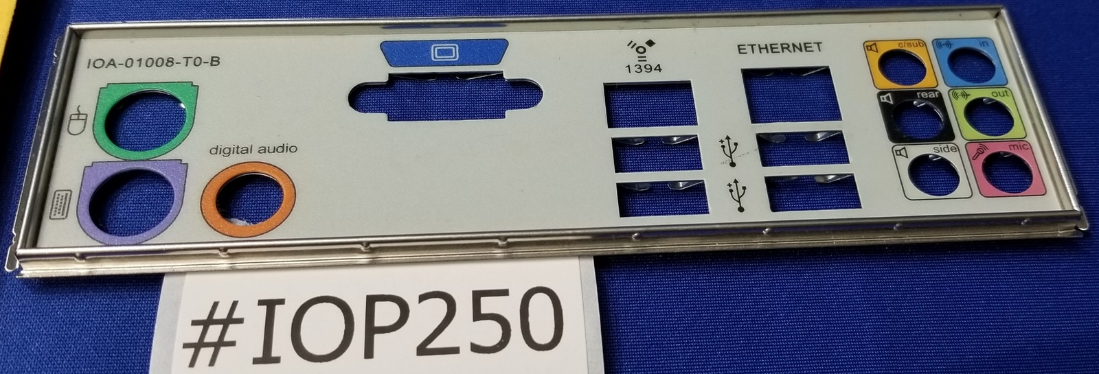 IOP250 - HP Pavilion Desktop Motherboard I/O Panel IOA-01008-T0-B | eBay