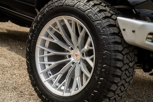 FERRADA FTR9 MACHINED SILVER WHEELS RIMS FOR FORD BRONCO 22X12 -44 ...