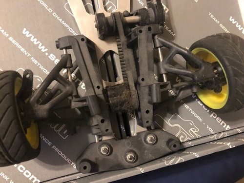 Vintage Serpent Impulse Kit 4WD 2 Speed Car-Type 801012 W/12 RE Engine ...