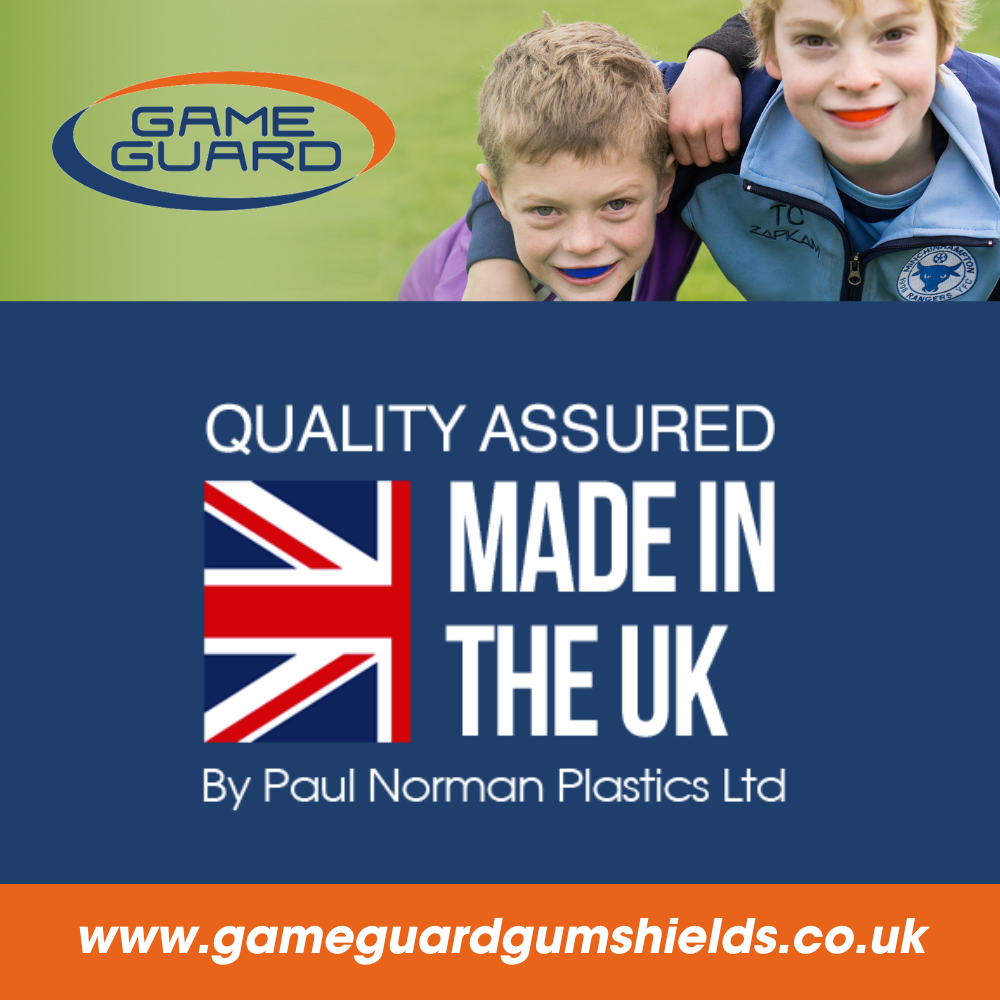 1 x GAME GUARD Mouth Guard Adult/Junior FLAVOURED, Gum shield, Boxing ...
