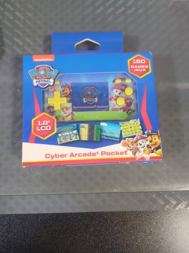Lexibook Paw Patrol Chase Cyber Arcade Pocket Console 150 Games ...