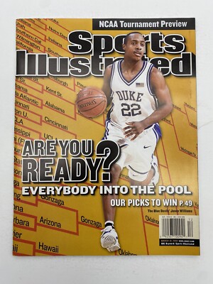 2002 Sports Illustrated March 18 NCAA Tournament Preview Newsstand High ...