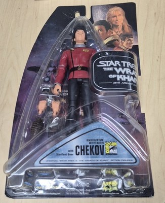 Star Trek II Wrath of Khan SDCC Exclusive Chekov Action Figure New ...