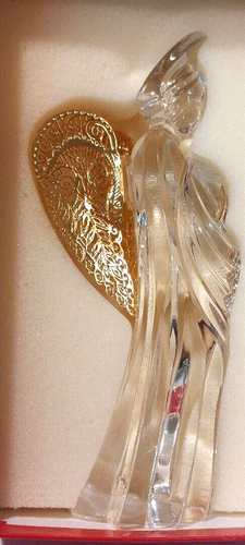 GORHAM Nativity PRAYING ANGEL German Crystal sculpture 1st Quality ...