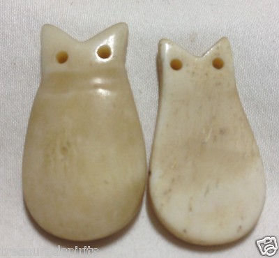 Faux Elk Teeth Buffalo Bone Carved, Regalia, Hand Carved (10), 30x17mm ...