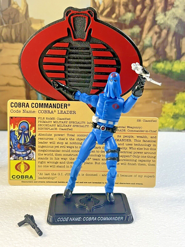 DVD Battles Excl: 2008 Cobra Leader: COBRA COMMANDER(v35): 100% CMP | eBay