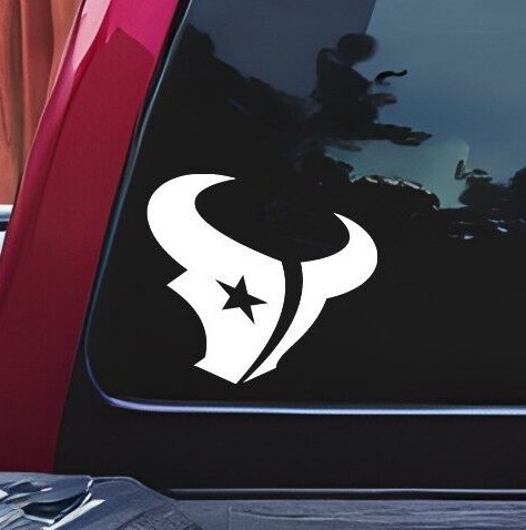 Houston Texans Logo NFL Vinyl Decal Sticker – Car, Window, Laptop ...