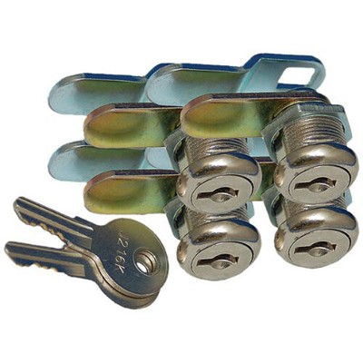 Prime Products 1 1/8' Standard Key Cam Lock 4 183319 | eBay