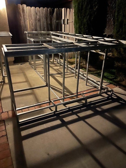 Custom DIY BBQ Island frame kit - any style | eBay