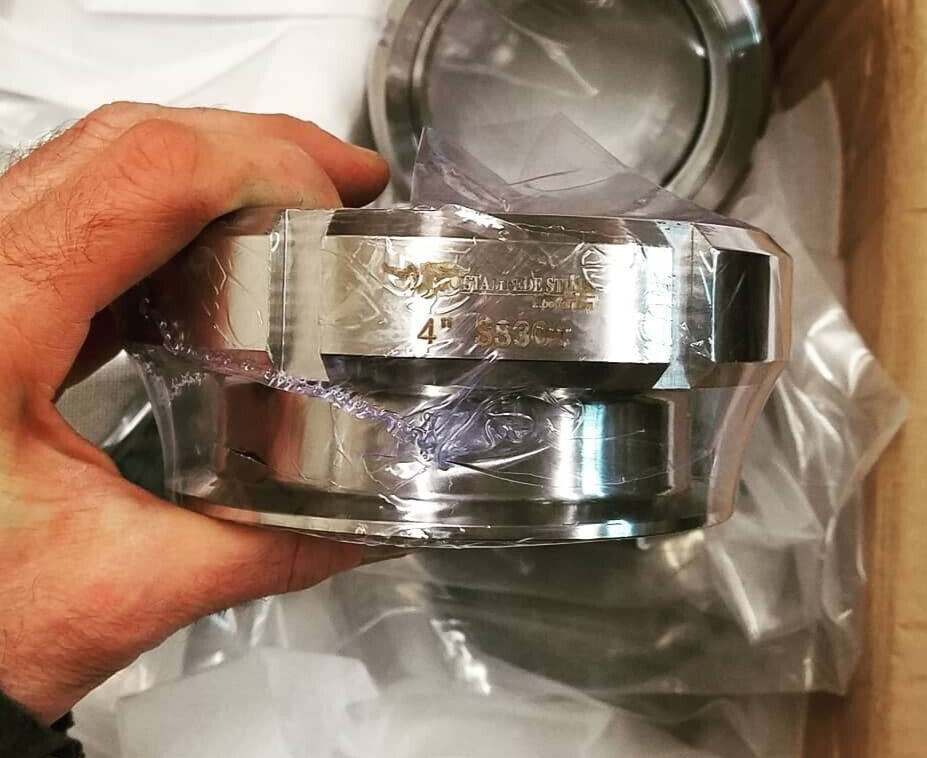 Stampede Stills 4" Low Profile Sanitary Tri-Clamp Tank Thumper Cone ...