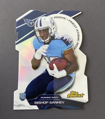 2014 Finest Biahop Sankey Atomic Refractor Rookie RC Die Cut Titans ...