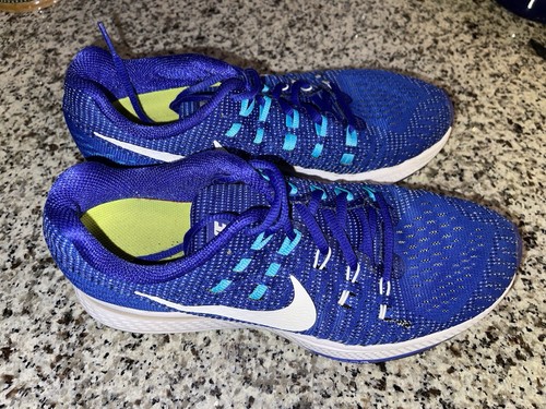 Nike Air Zoom Structure 19 Women’s Running Shoes Size 9.5D Blue White ...
