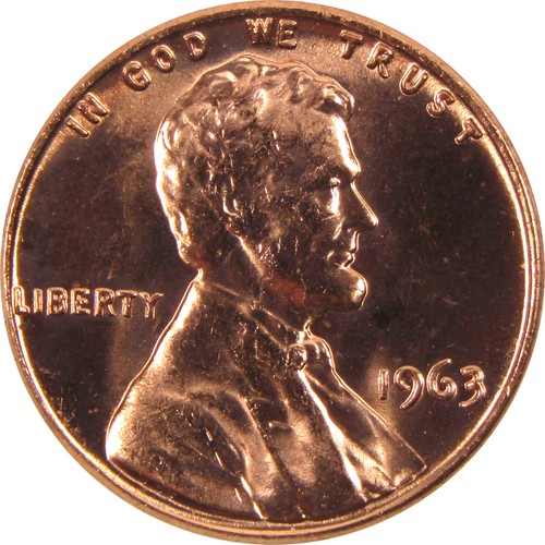1963 Lincoln Memorial Cent BU Uncirculated Penny 1c Coin | eBay