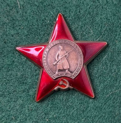 Original Soviet Russian Order of the Red Star WW2 #2995998 | eBay