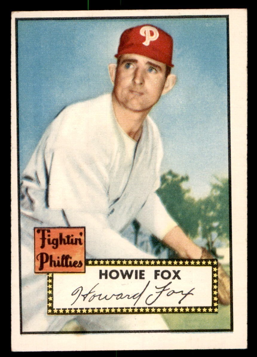 1952 Topps Baseball #209 Howie Fox EX *k1 | eBay