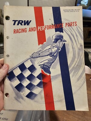 Vintage 1971 TRW Racing & Performance Parts Catalog (WT) | eBay