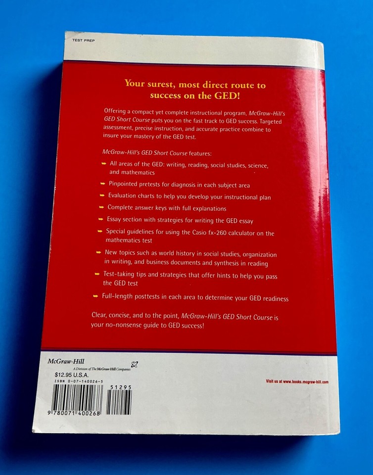 GED Short Course: The Most Compact and Reliable Program for Ged Success ...