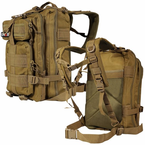 EDC Outdoor Military Tactical Backpack Rucksack Hiking Camp Travel Bag ...