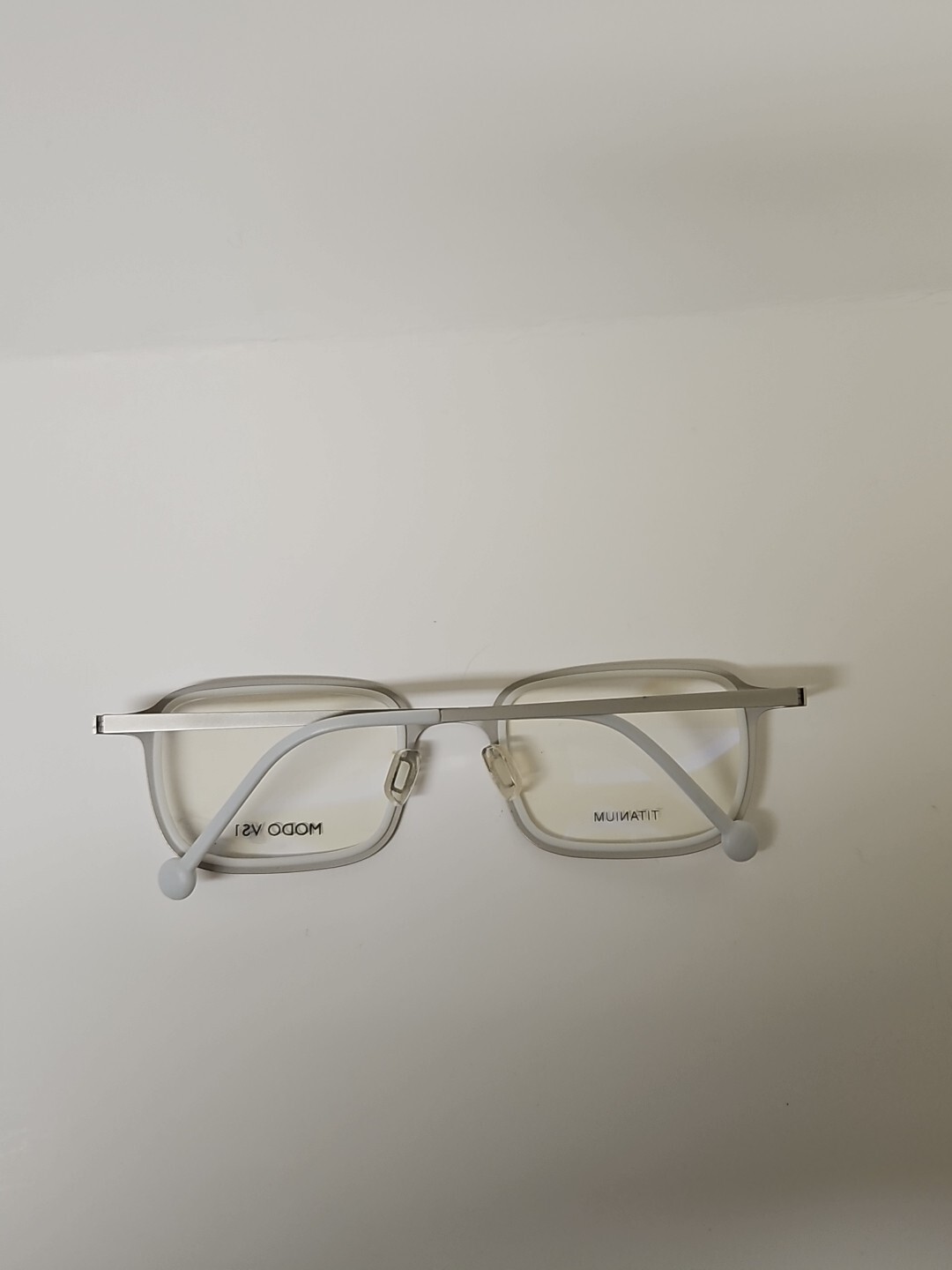 MODO Titanium BRERA 48-21-140 WTSIL White Silver Eyeglasses Frames | eBay