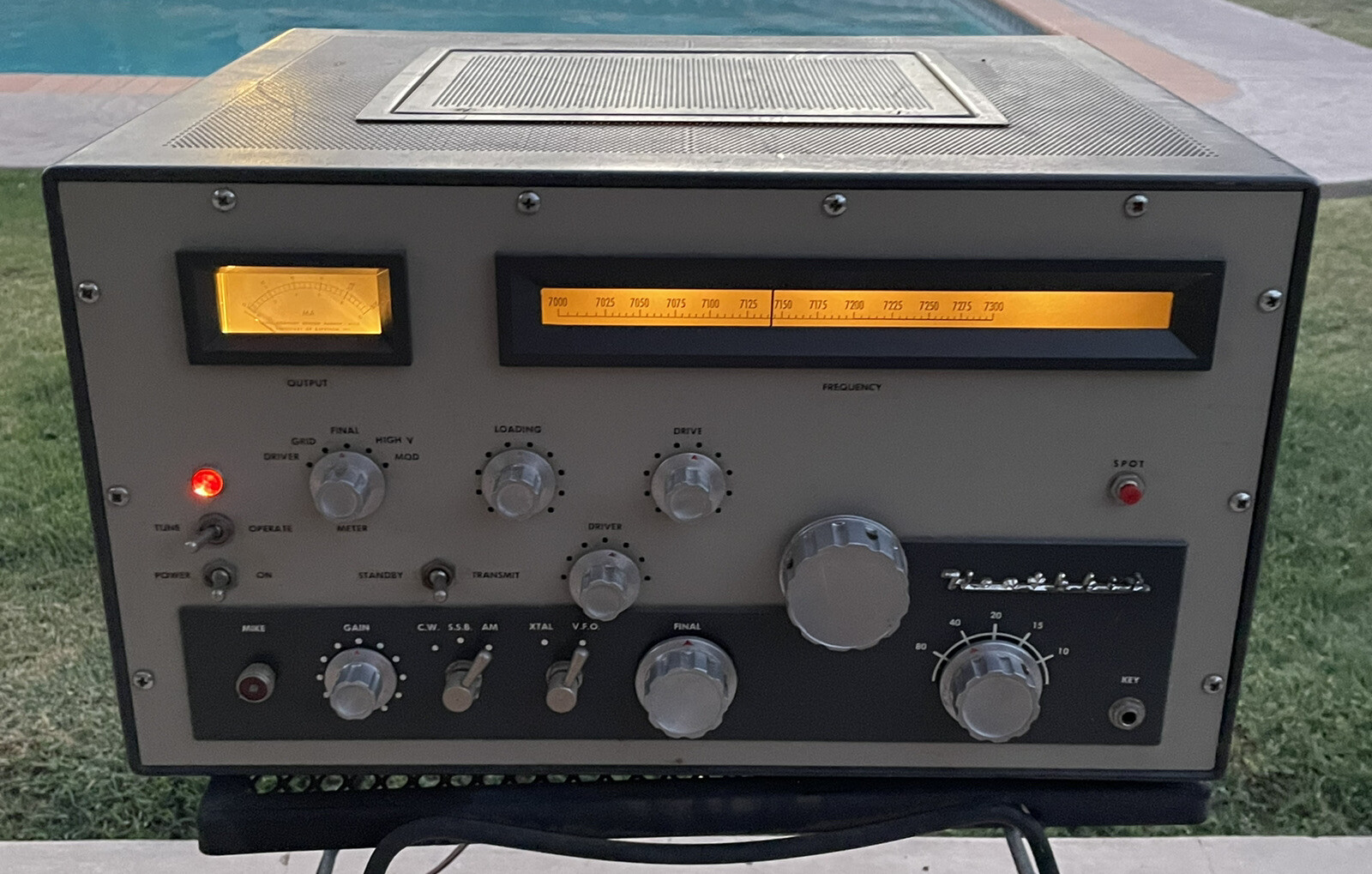 Vintage Heathkit TX-1 Apache Tube Ham Radio Transmitter #1 | eBay