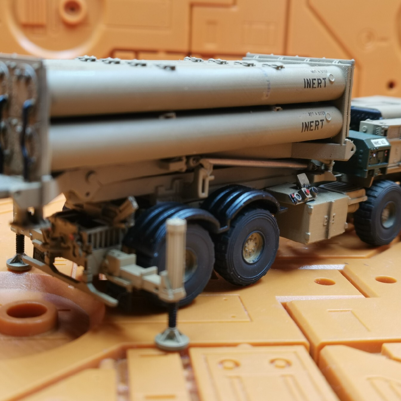 3D Printed 1/72/87/144 US Army THAAD Missile Launch Vehicle Unpainted ...
