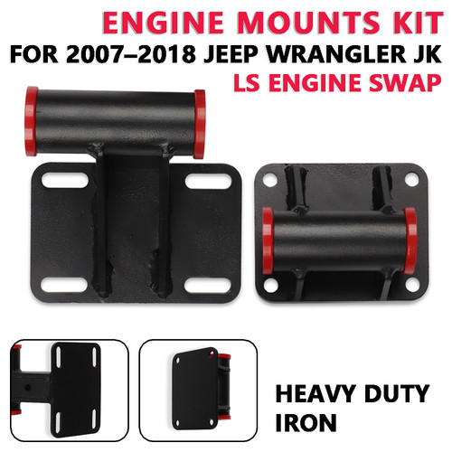 For Jeep wrangler JK Swap LS1 LSX LS2 LS3 GEN 3 4 LS Engine Mounts Kit 2007-2018 | eBay