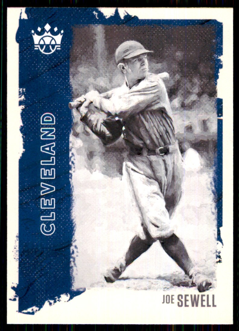2021 Panini Diamond Kings Joe Sewell Cleveland Indians #5 MLB Baseball ...
