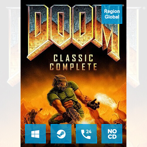 Doom Classic Complete for PC Game Steam Key Region Free | eBay