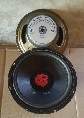 Godfather M&M Electronics ROSE SERIES old school sub woofers (read ...