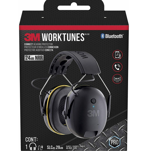 NEW 3M Worktunes Call Connect Wireless Protector Earmuff Headphones ...